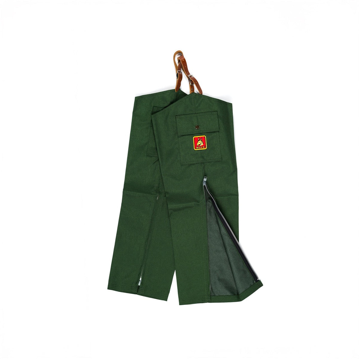 Mule Original Plain Chaps - Briarproof - No Liner - Green – Bayou ...